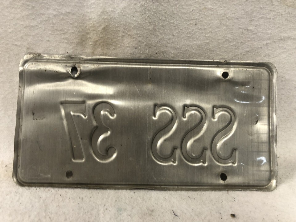 1990’s Virginia Vanity License Plate “SSS 37” | eBay
