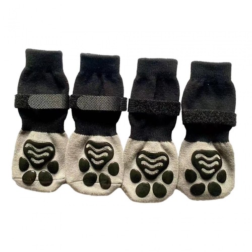 4Pcs Pet Paws Protect Socks, Puppy Grip Socks Dog Paw Protection ...