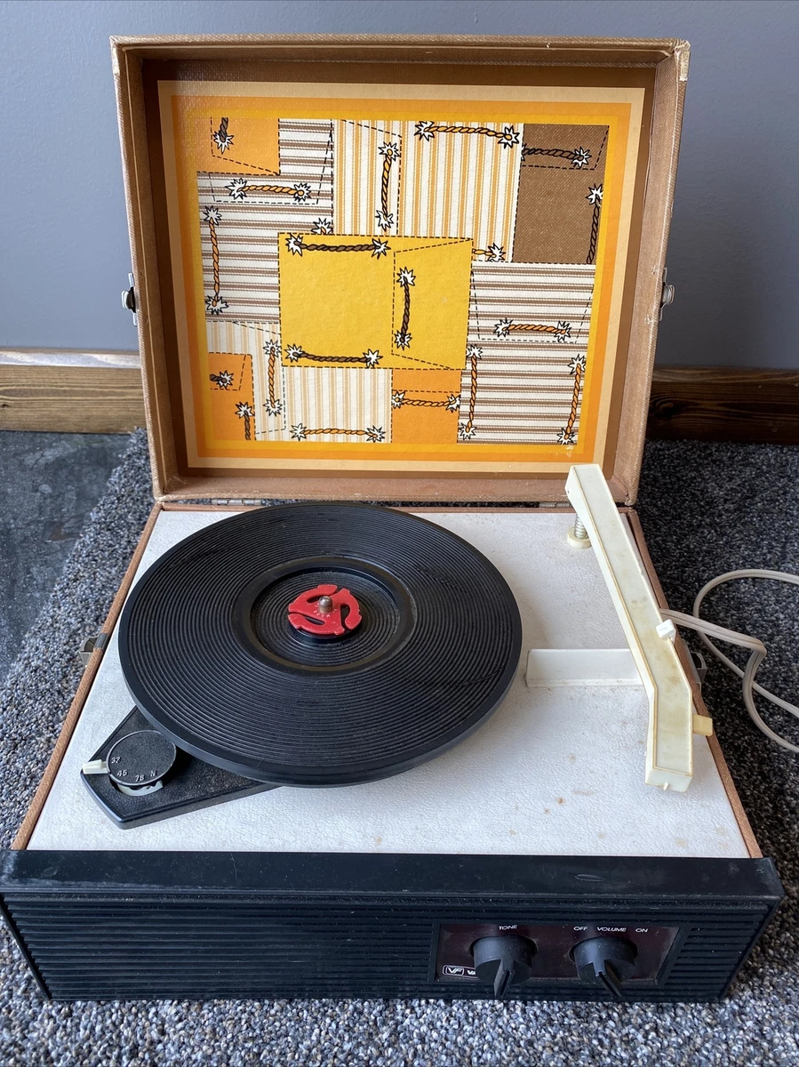 Vintage Vinyl Record Player