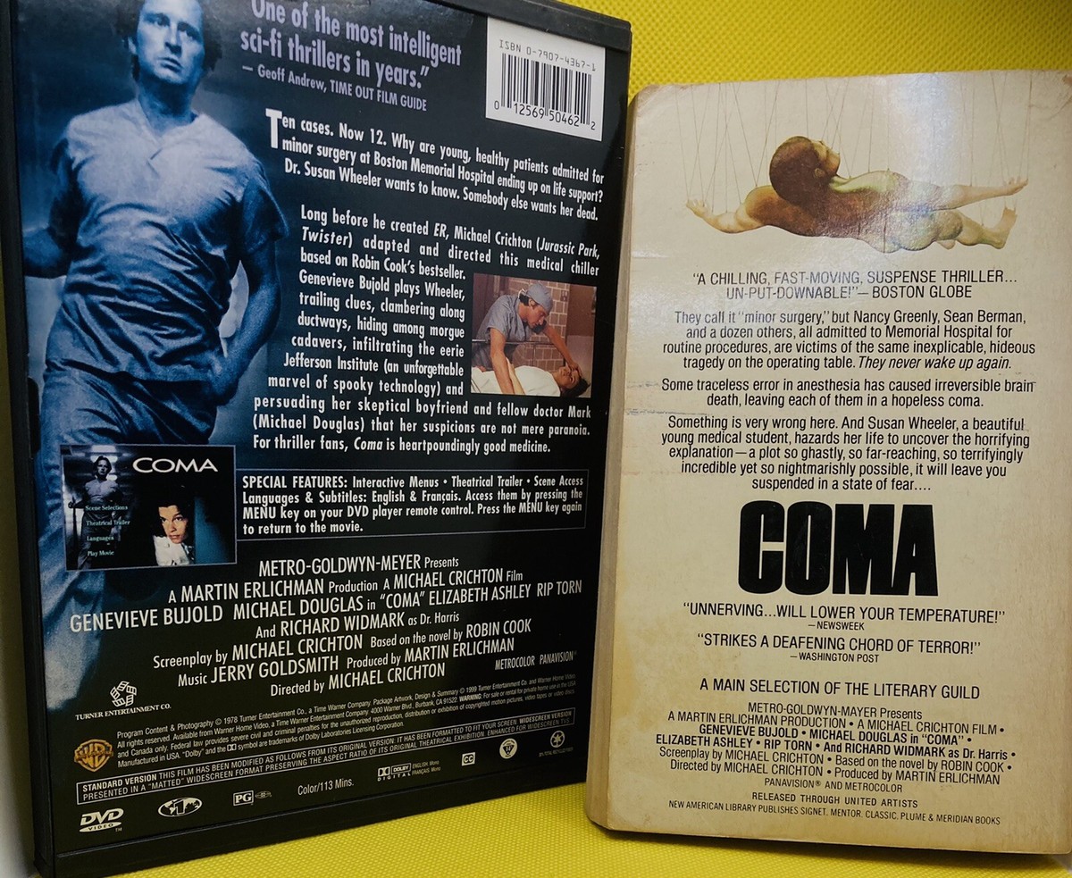 Young Michael Douglas Coma Coma Blu Ray Michael Douglas