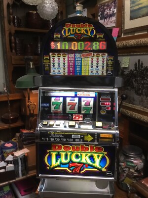 IGT Double Lucky 7s Progressive Slot Machine. | eBay