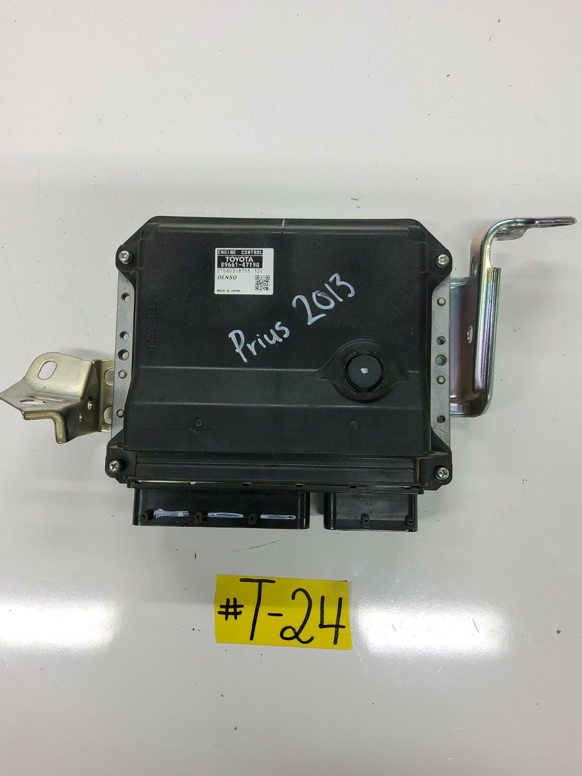2012 Toyota Prius 1.5 ECM ECU Engine Computer Module | 89661-47190 T24 ...