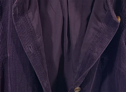 NWT! J JILL CORDUROY EGGPLANT FIG PURPLE PLEAT VELVET HOODED SHIRT ...