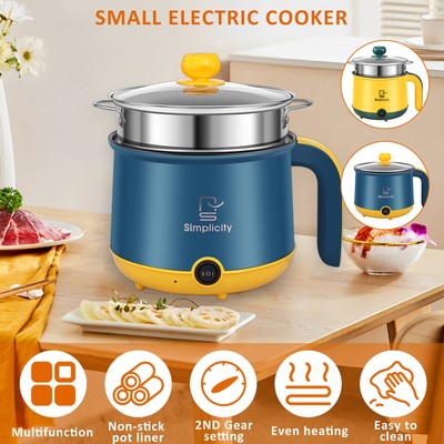1.8L Hot Pot Electric Rice Cooker Non-stick Cooking Pot Electric ...