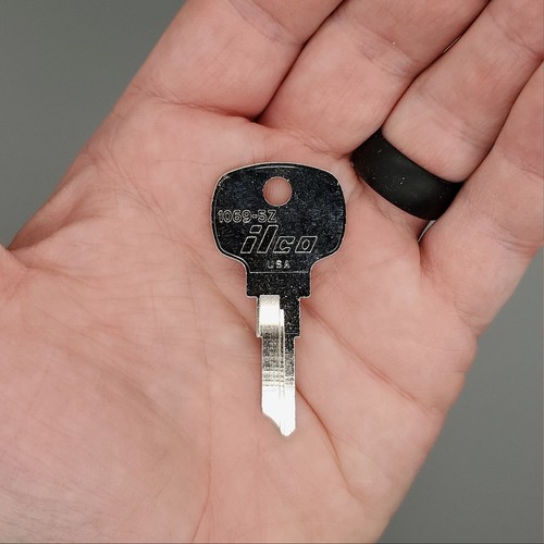 10x Ilco 1069-5Z Key Blanks for National Cabinet Lock D8772 Nickel ...
