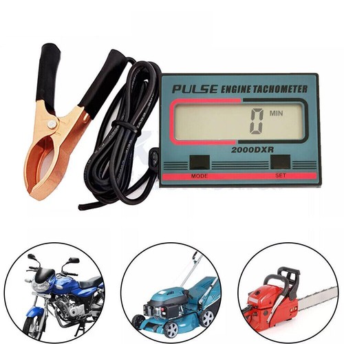 Digital Tachometer RPM Meter Chainsaw Tach 100-30000 RPM for 2 & 4 ...