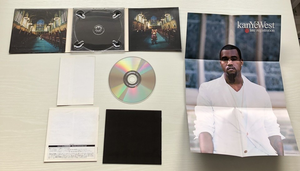 Kanye West CD YE GRADUATION 808s & HEARTBREAK THE COLLEGE DROPOUT 8 CDs ...