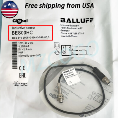 For BALLUFF BES00HC BES 516-3005-G-E4-C-S49-00.3 Proximity Switch ...