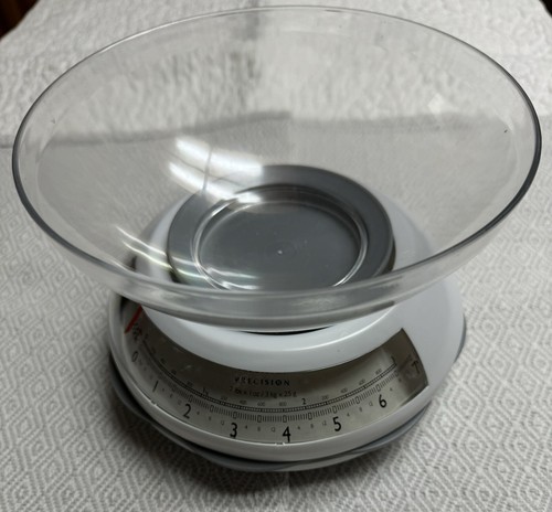 Good Cook Mechanical Kitchen Food Scale w Removable Bowl 7 Pound ...