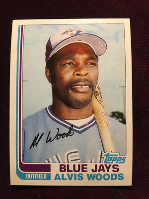 1982 Topps #49 Blue Jays Alvis Woods Baseball Card | eBay