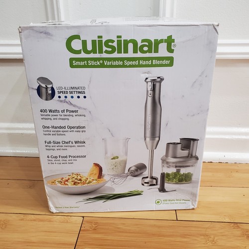 Cuisinart Smart Stick Variable Speed Hand Blender Food Processor HB ...