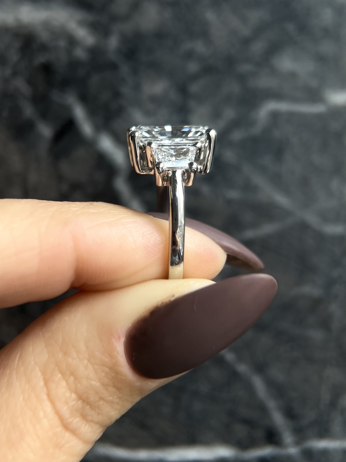 Diamond Engagement Ring VS1 Color F 6 Ctw Lab-created 14k Yellow Gold ...