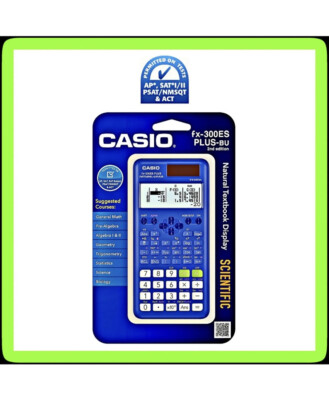 Casio fx-300ES PLUS 2nd Edition Scientific Calculator - Blue | eBay