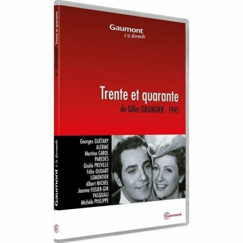 DVD Trente et quarante - Georges Guétary,Martine Carol, NEUF SOUS ...
