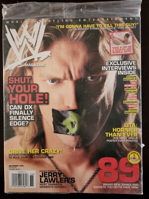 New - WWE World Wrestling Entertainment Magazine December 2006 DX | eBay