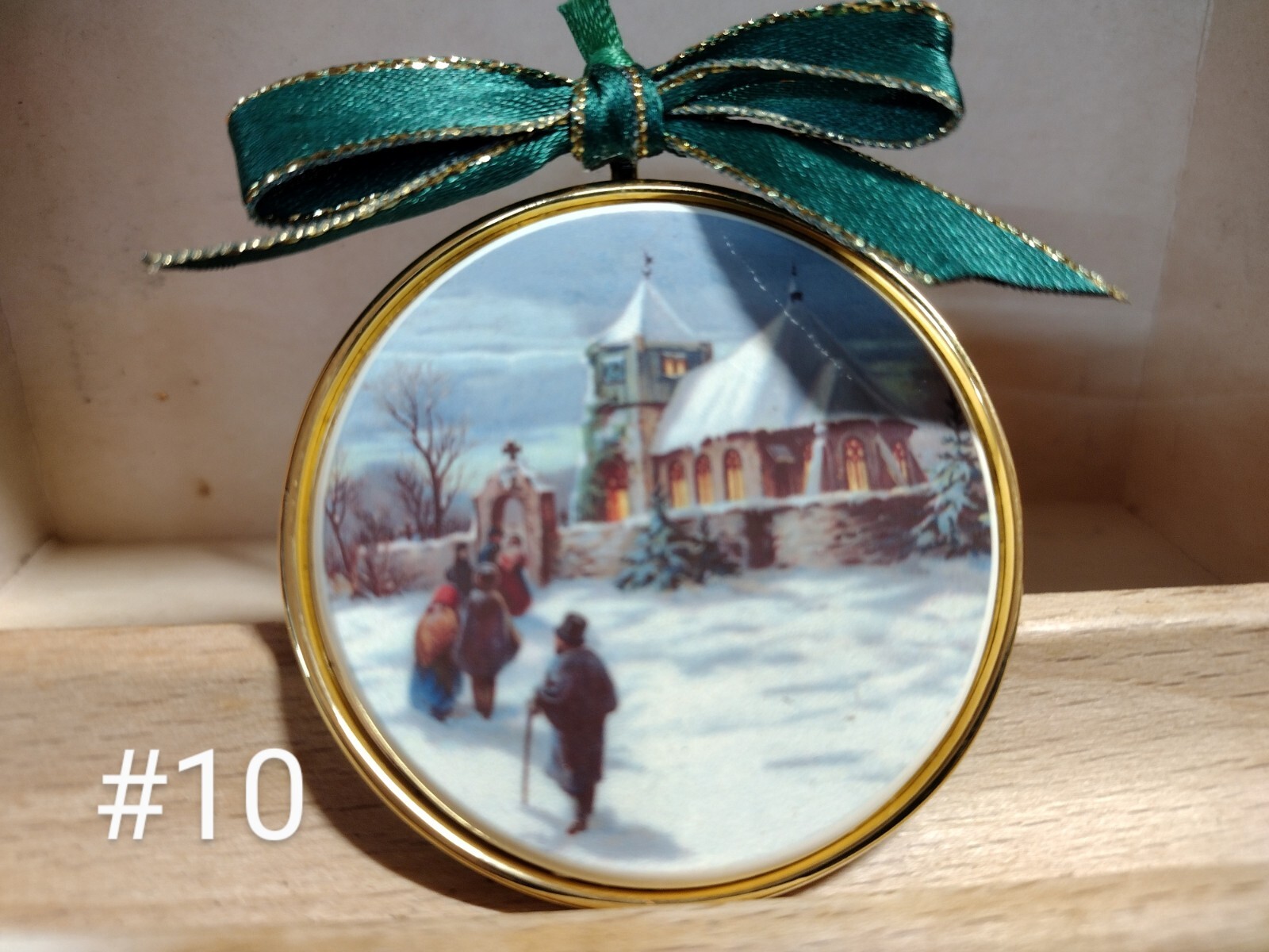 Barlow Designs 2" Brass Type Christmas Tree Ornament. Vintage | eBay