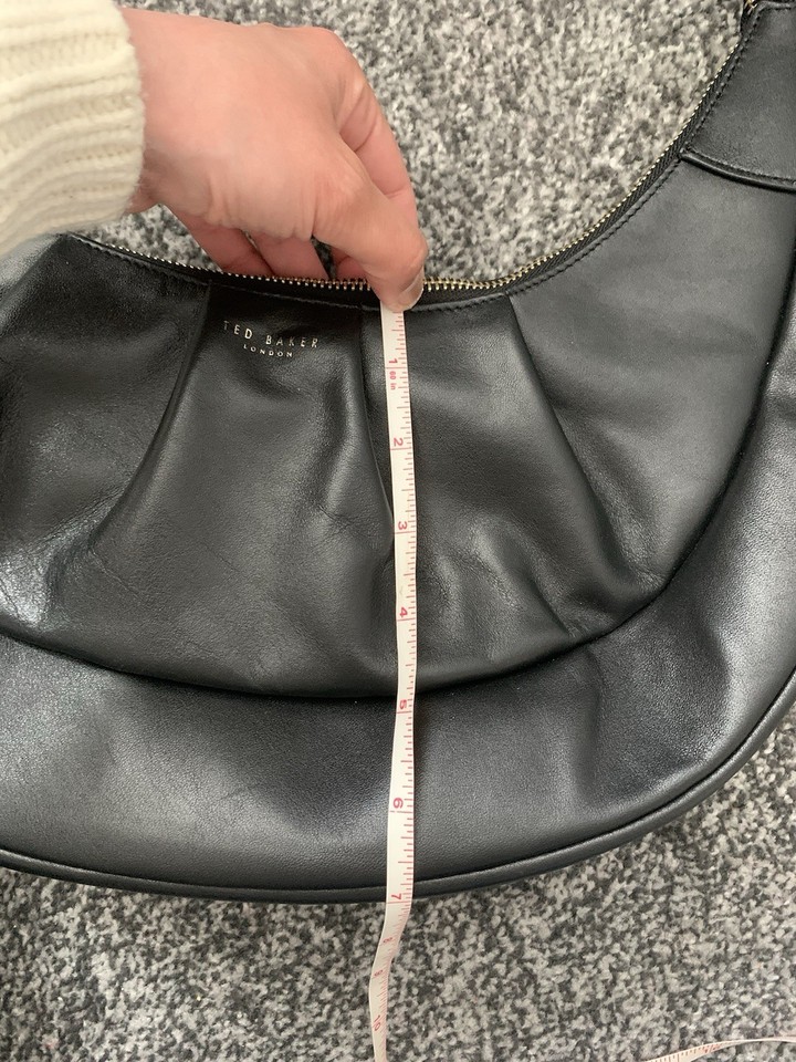 Ted Baker Leather Shoulder Cross Body Bag Black | eBay UK