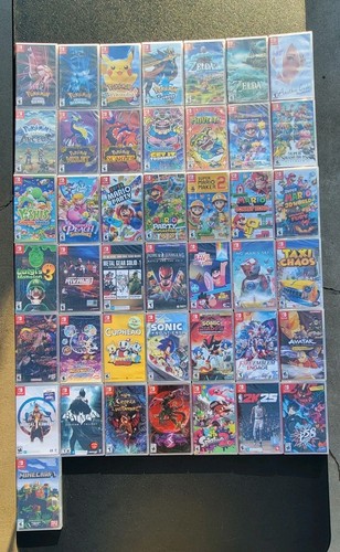 Nintendo Switch Games - 43-Game Lot, New Not-Opened Still Sealed | eBay