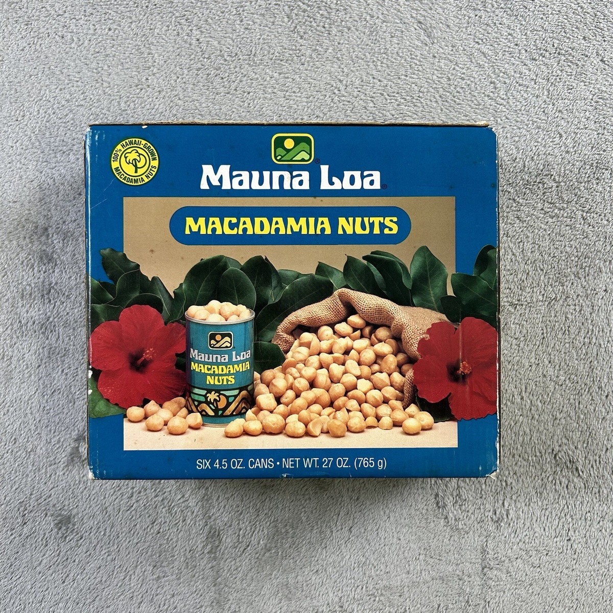 Noix De Macadamia De Mauna Loa Anciennes Vintage Mauna Loa Macadamia