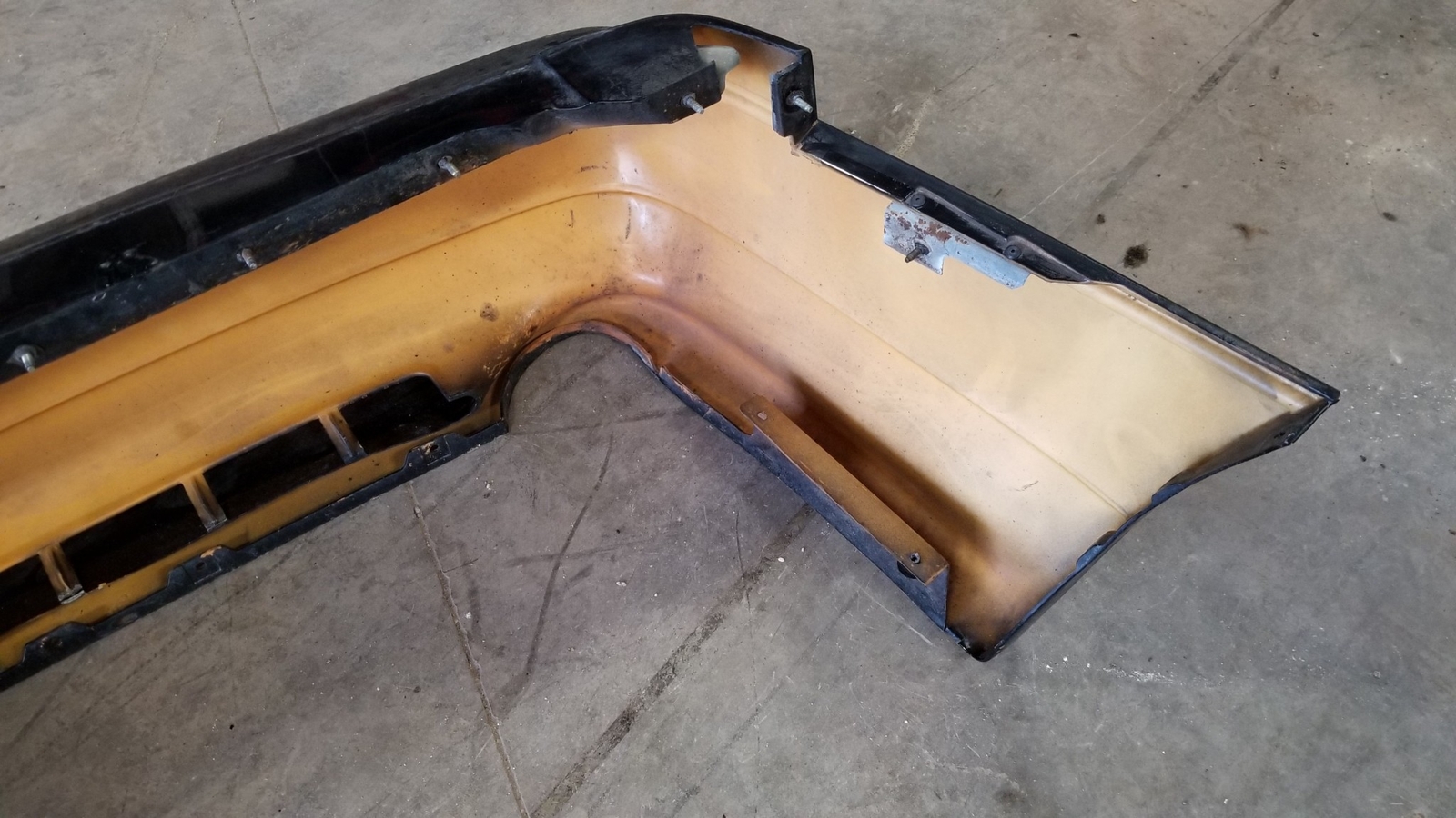 1989 1990 1991 1992 1993 Thunderbird SC Rear Bumper Cover Black Grade B ...