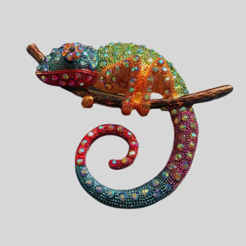 Colorful Chameleon Lizard