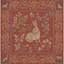 Medieval Rabbit from Lady and the Unicorn Tapestry Cushion Cover (Cover ...