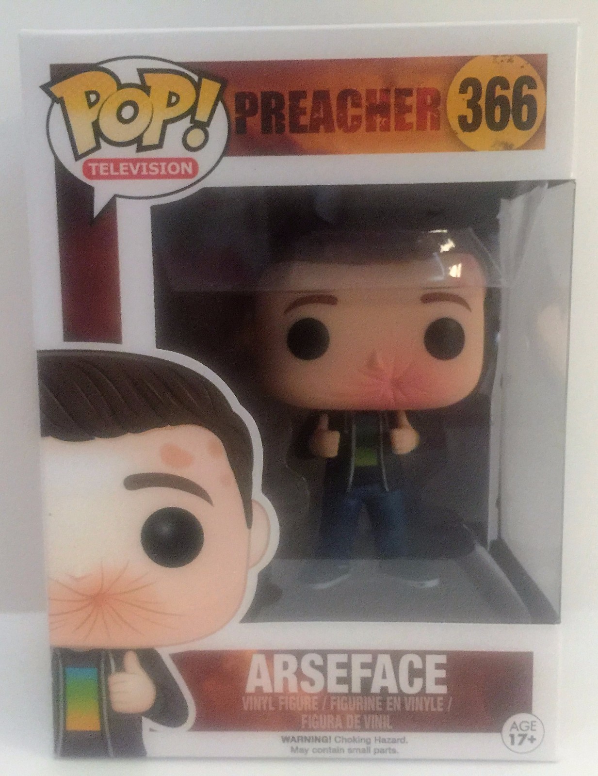 Pop Television Preacher Funko Arseface #366 vinly figurine | eBay