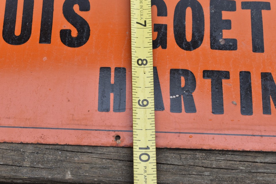 Vintage Louis Goetz & Son HARTINGTON NEBRASKA TIN General Store ...