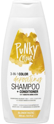 Punky Colour 3-in-1 Color Depositing Shampoo Conditioner - BLONDETASTIC ...