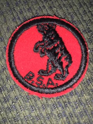 Older Felt Red And Black Boy Scout Bear Patrol Patch BSA | eBay