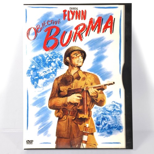 Objective, Burma (DVD, 1945, Full Screen) Errol Flynn George Tobias ...
