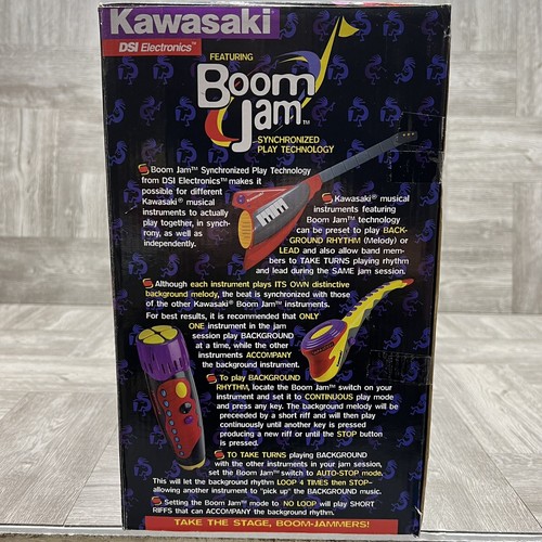 Kawasaki Sax-a-boom Saxaboom 1998 Toy Saxaphone Jack Black Tenacious D ...