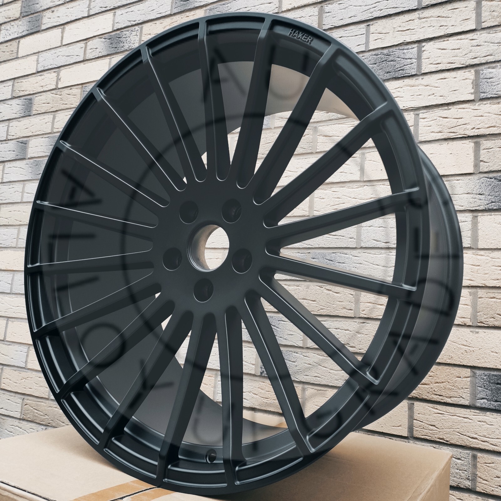 NEW 22" Inch Alloys Alloy Wheels BLACK FITS ALPINA BMW X5 X6 E70 E71 ...