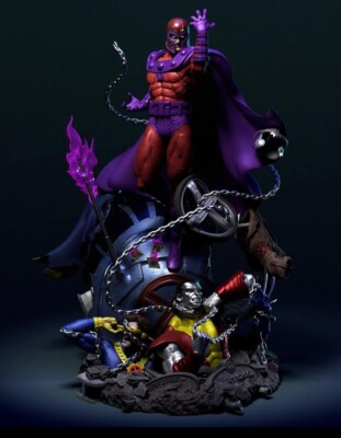 Tiger J Customs Marvel Magneto Arisen X-Base Edition 1/4 Scale Statue ...