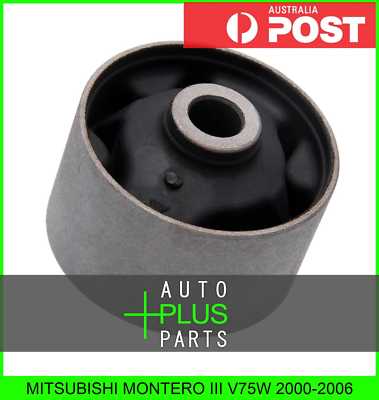 Fits MITSUBISHI MONTERO III V75W Rubber Bush Diff Differential Mount ...