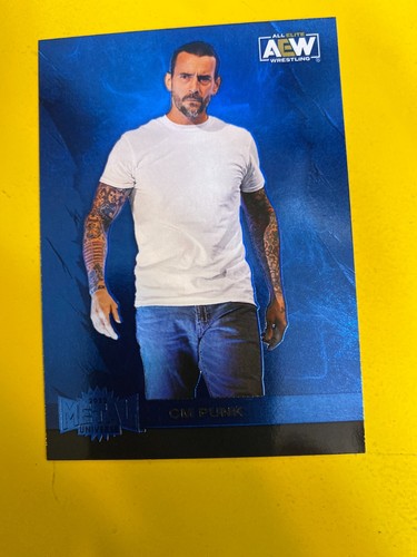 52657 2022 SkyBox Metal Universe AEW #109 CM Punk SP | eBay