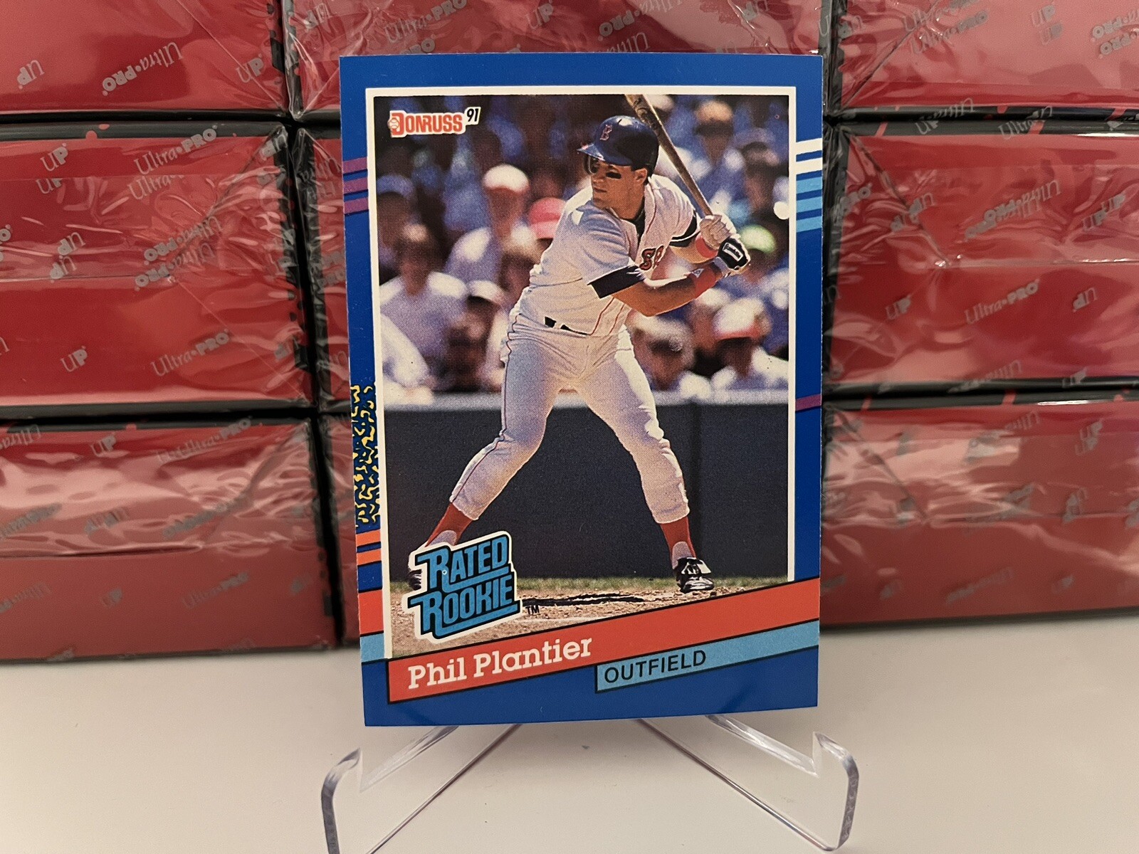 1991 MLB Donruss Phil Plantier #41 Rated Rookie Card - Pulled From ...