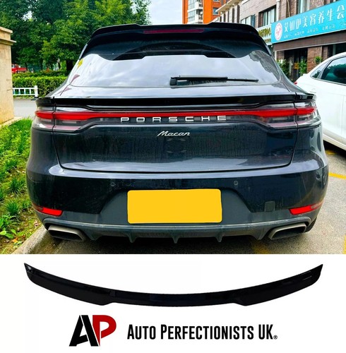 For Porsche Macan Rear Gloss Black Roof Lip Spoiler Wing Body Kit 2014 ...