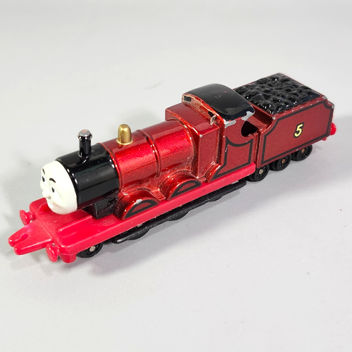1987 ERTL Thomas Railway Train Red Metallic James Tank Engine 5 ...