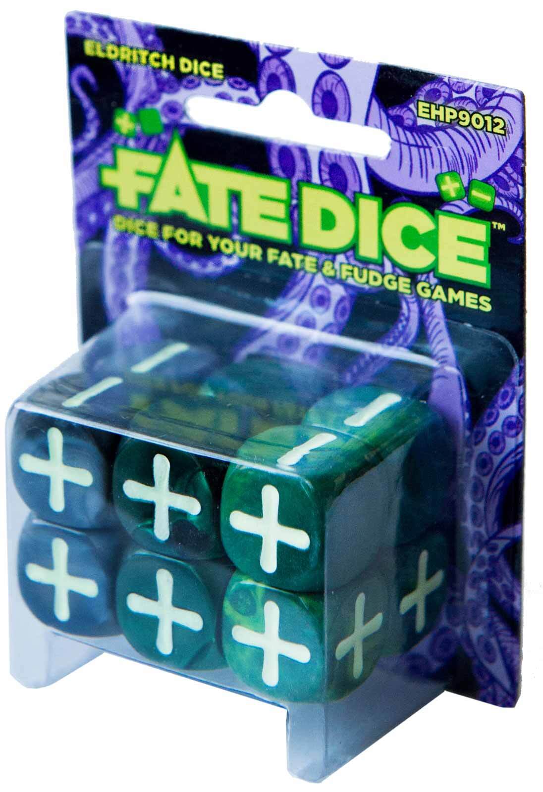 Fate Dice for Fate & Fudge Games by Evil Hat Productions - 12 D6 ...