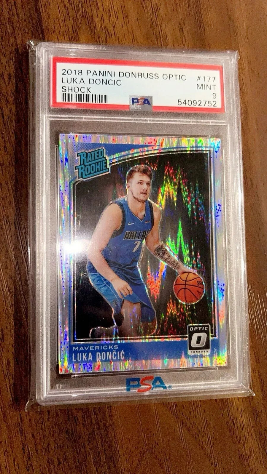 Luka Doncic Optic Shock PSA 9 Chaser - Mixed Sports Hot Packs🏀🏈⚾️ | eBay