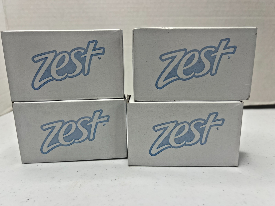 Vintage Zest Soap Bars Zestfully Clean 3.2 oz. Sealed 4 Bars Made in ...