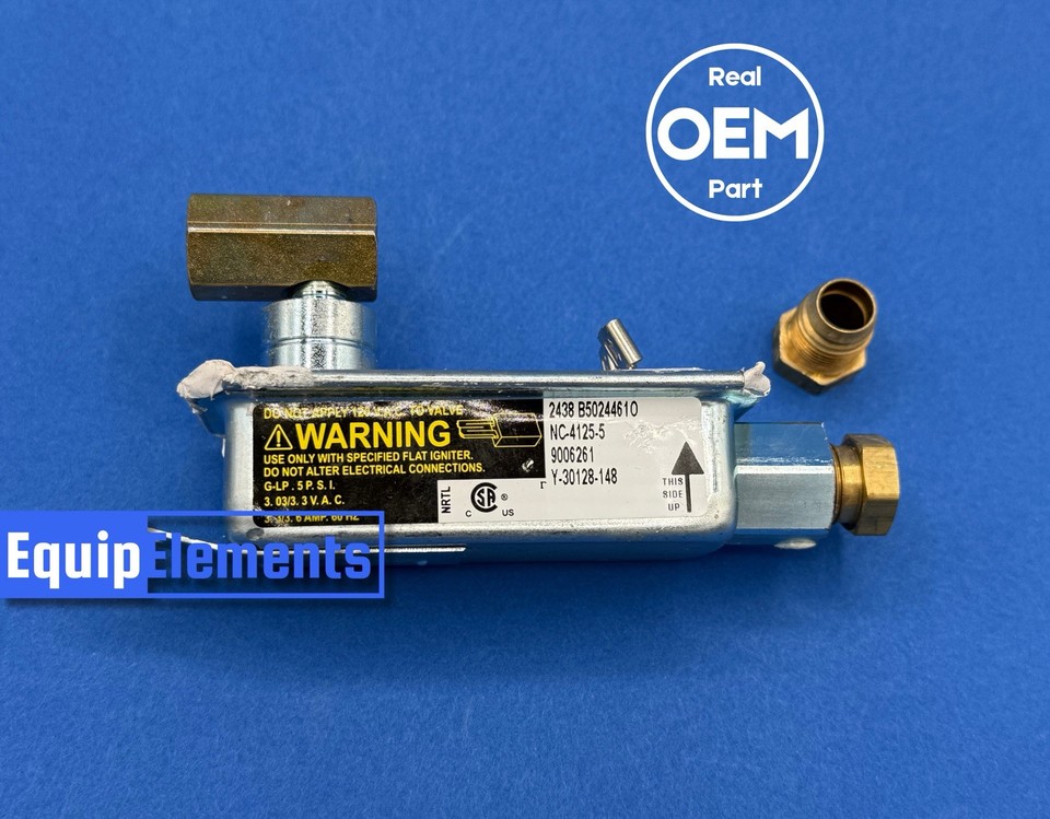 812107 Genuine WOLF Oven Safety Valve Kit With Flex Tube | NEW OEM | eBay