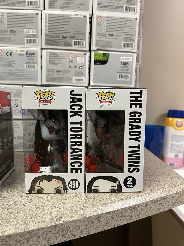 Funko Pop The Shining Set Grady Twins Wendy Danny Jack Torrence 🔥 🔥 🔥 ...