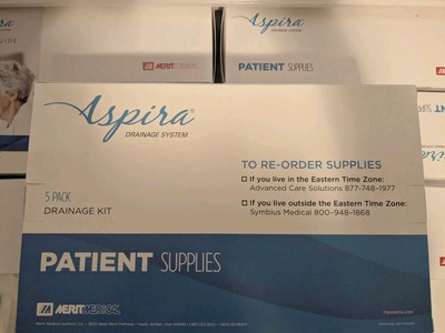 ASPIRE DRAINAGE SYSTEM -5 PACK KITS-4992301-MERIT MEDICAL-2025 FREE ...