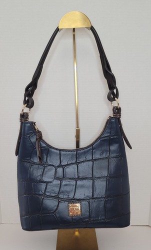 Dooney & Bourke Denison Bryce Hobo Shoulder Bag In Blue | eBay