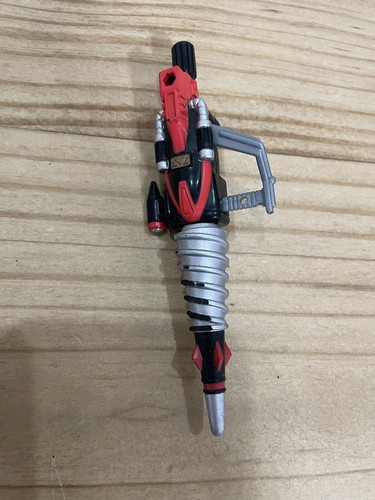 Vintage Power Rangers in Space Red Ranger Drill Gun Bandai 1998 | eBay