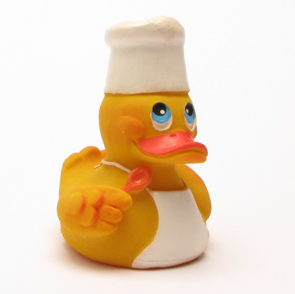 Lanco Chef Rubber-Duck Badeend Badeendje | eBay