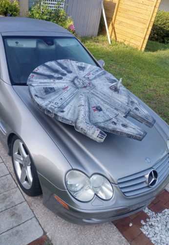 STAR WARS Millennium Falcon Prop made for cinema display.Big Big :D | eBay