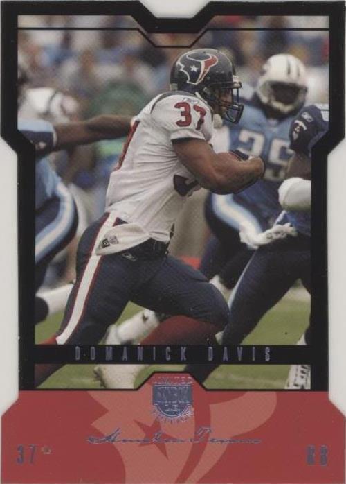 2004 Skybox L.E. - Domanick Davis #10 Platinum Black Border /35 for ...